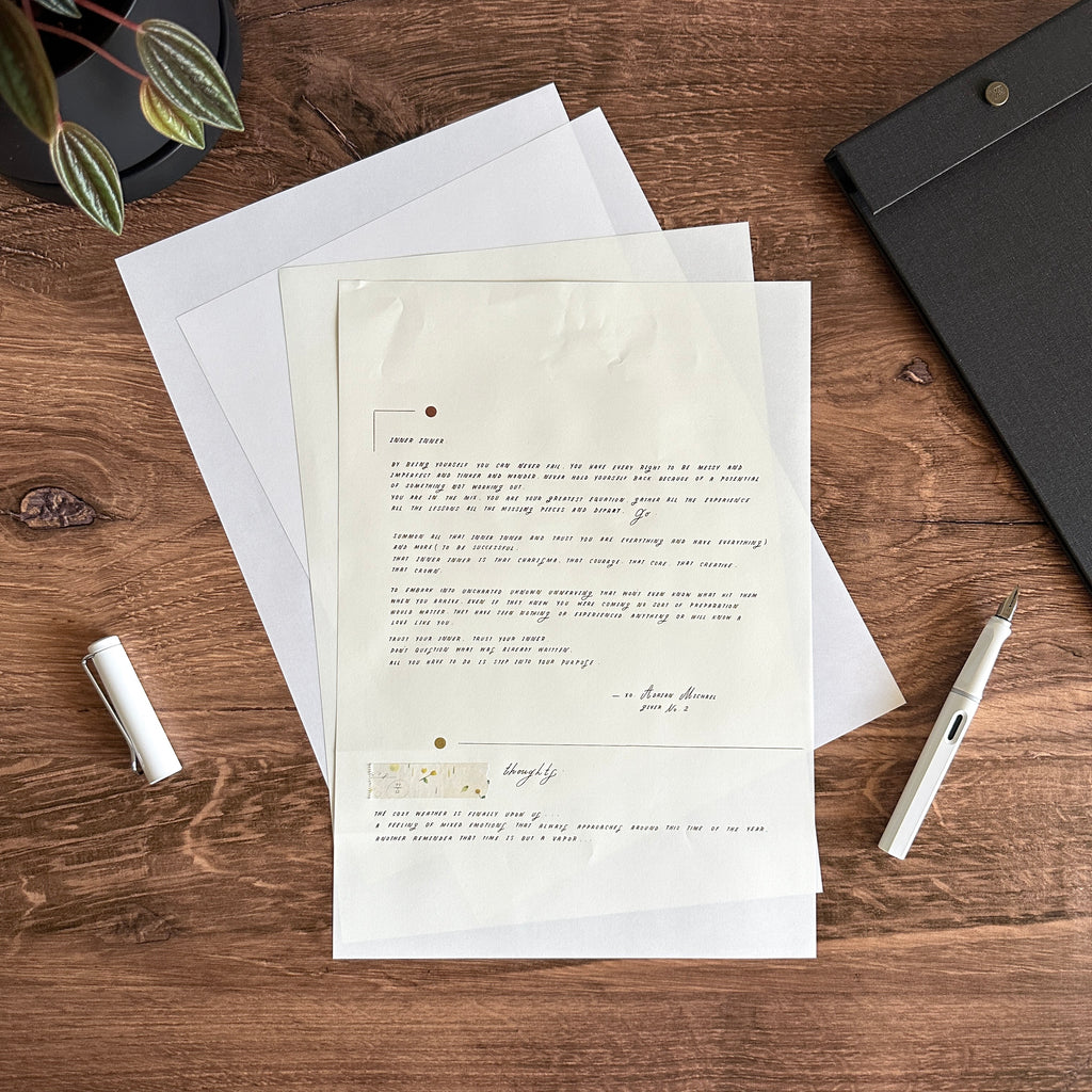 [Tomoe River] Loose Sheet (A4) – Baum-kuchen