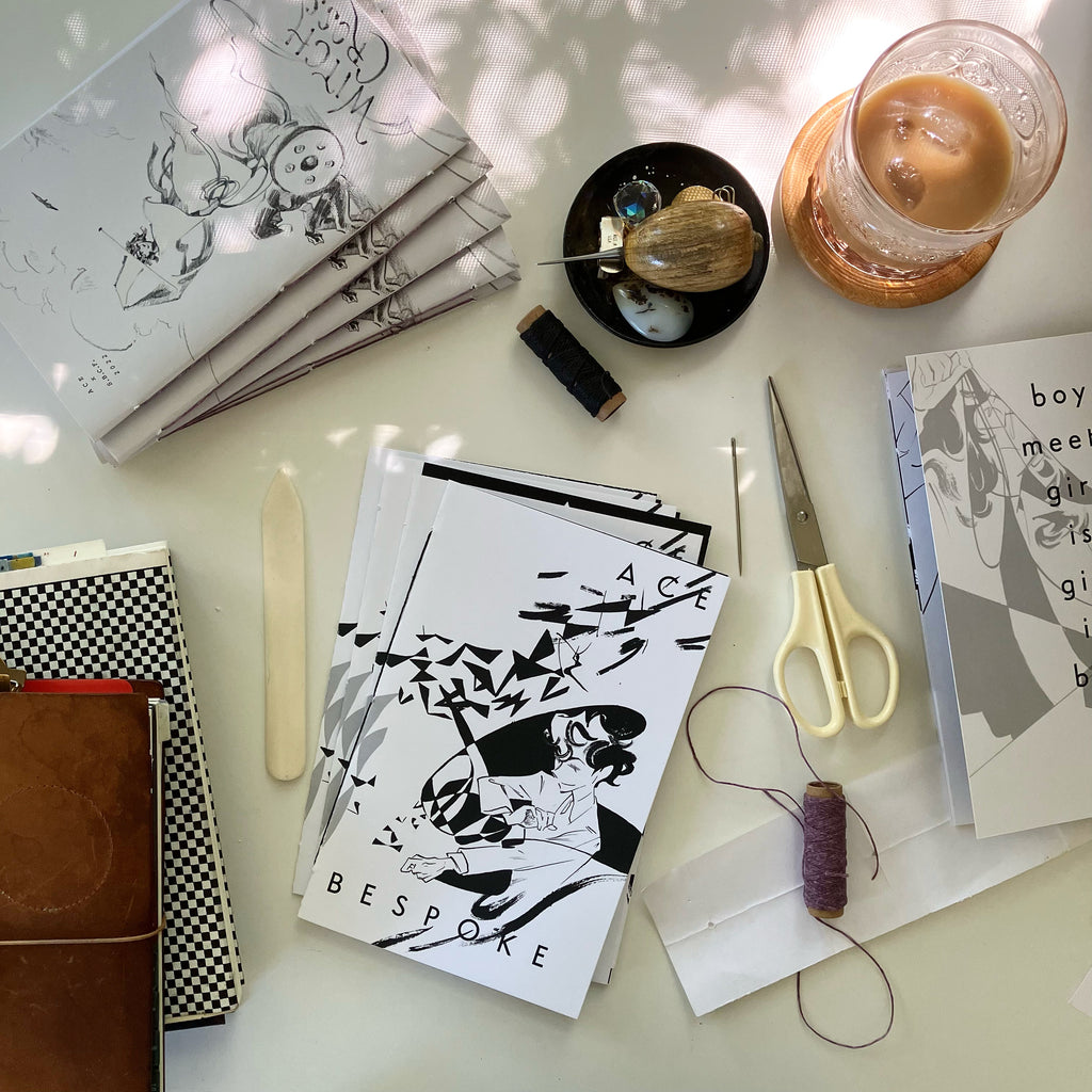 How To Make A Simple Hand-sewn Book // A.C. – Baum-kuchen