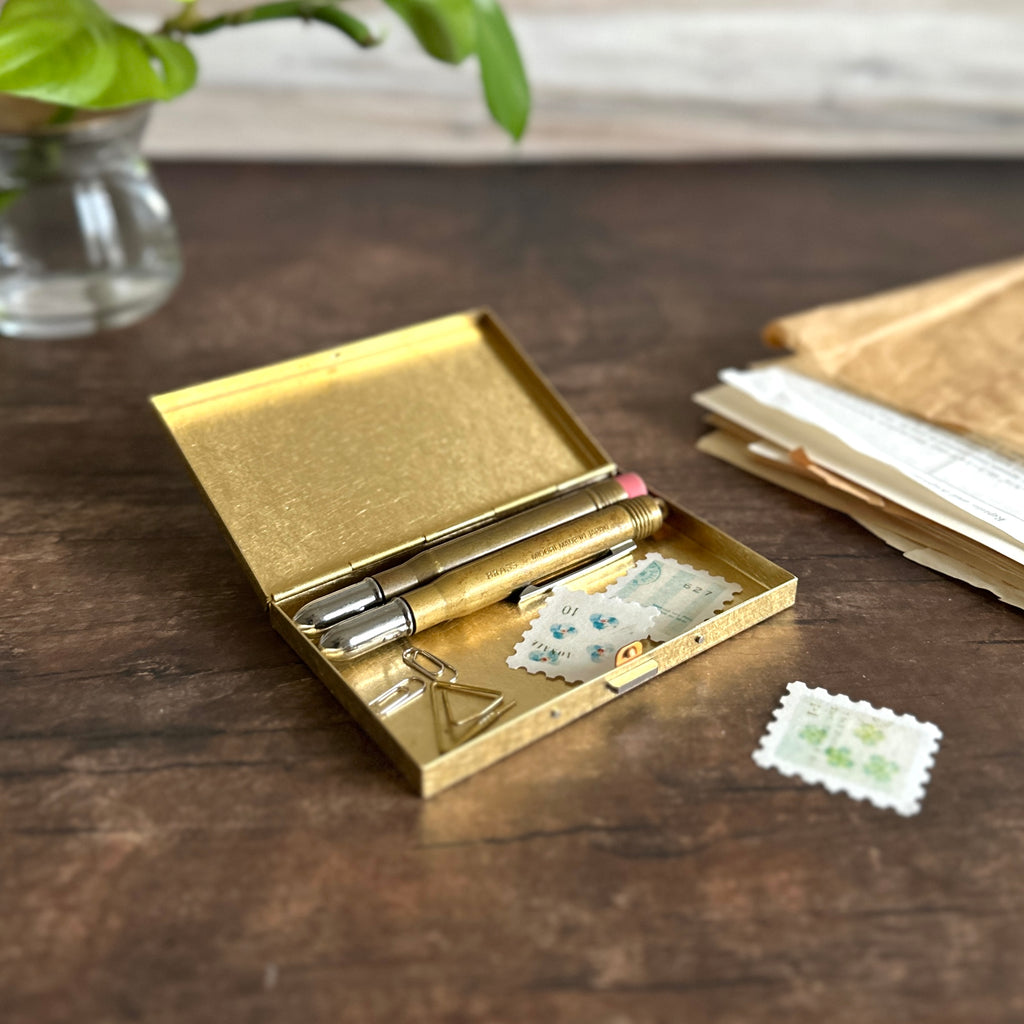 [PICUS] Brass Box Card Case – Baum-kuchen
