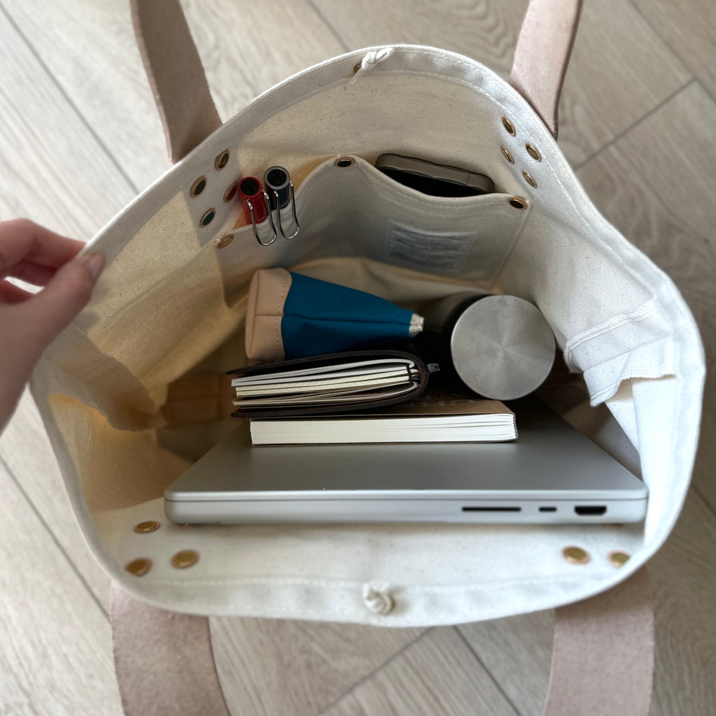 [TSL] Color Canvas Market Bag – Baum-kuchen