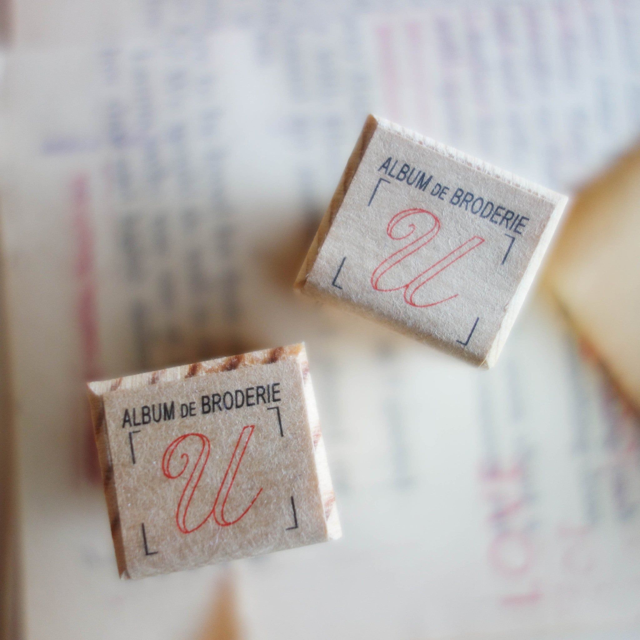 [Classiky Stamp] Alphabet (U, V, X, Y, & Z) – Baum-kuchen