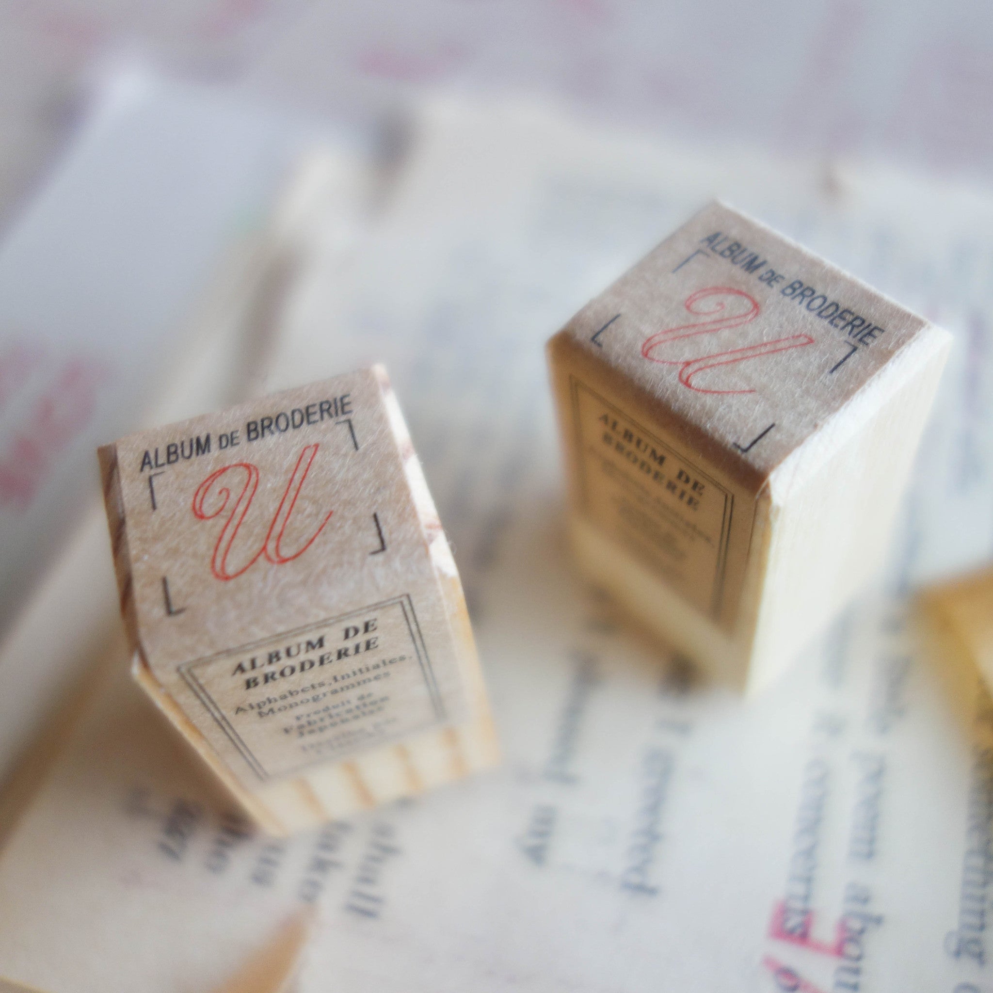 [Classiky Stamp] Alphabet (U, V, X, Y, & Z) – Baum-kuchen