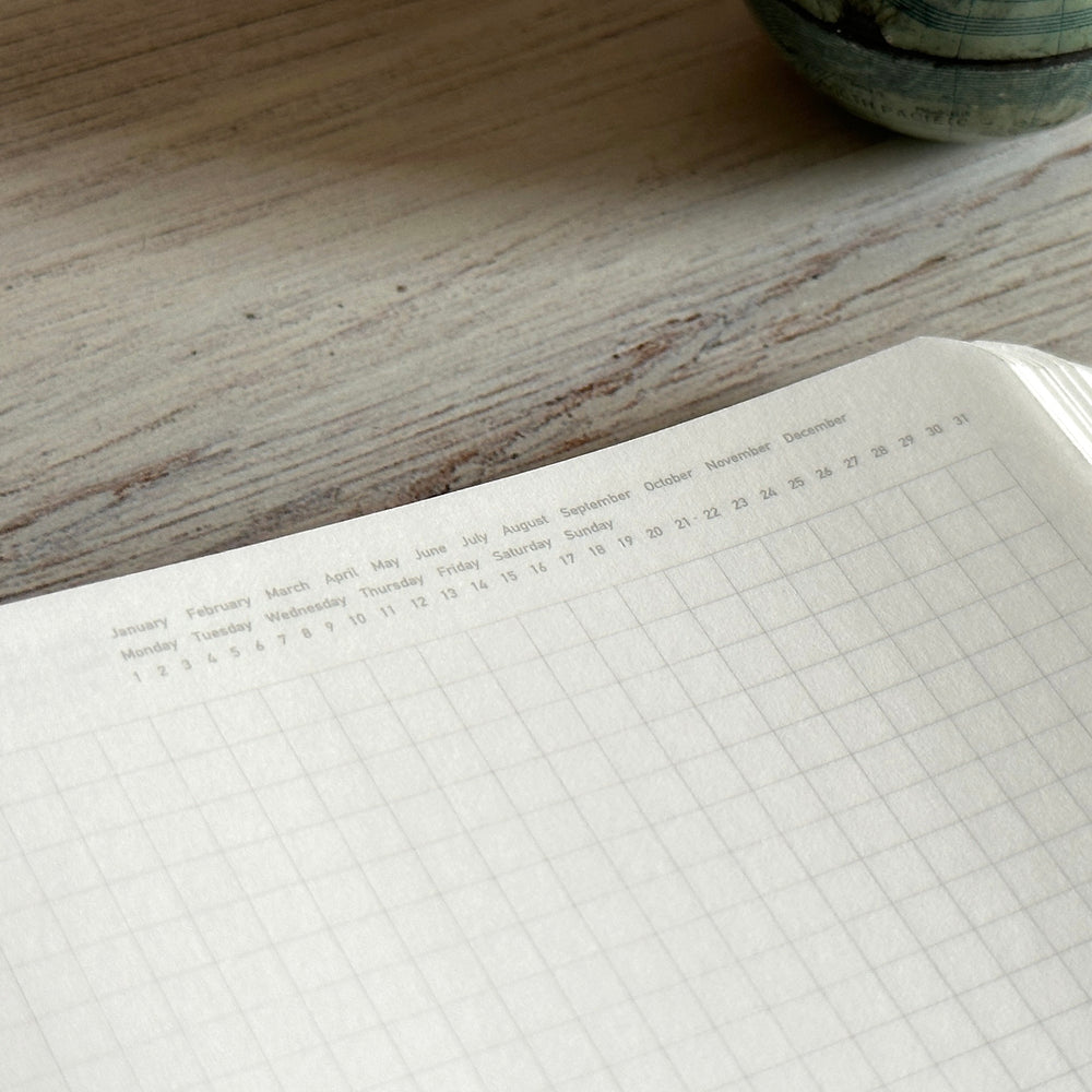 [Stalogy Notebook] 1/2 Year LIMITED (A5) // Salvia – Baum-kuchen