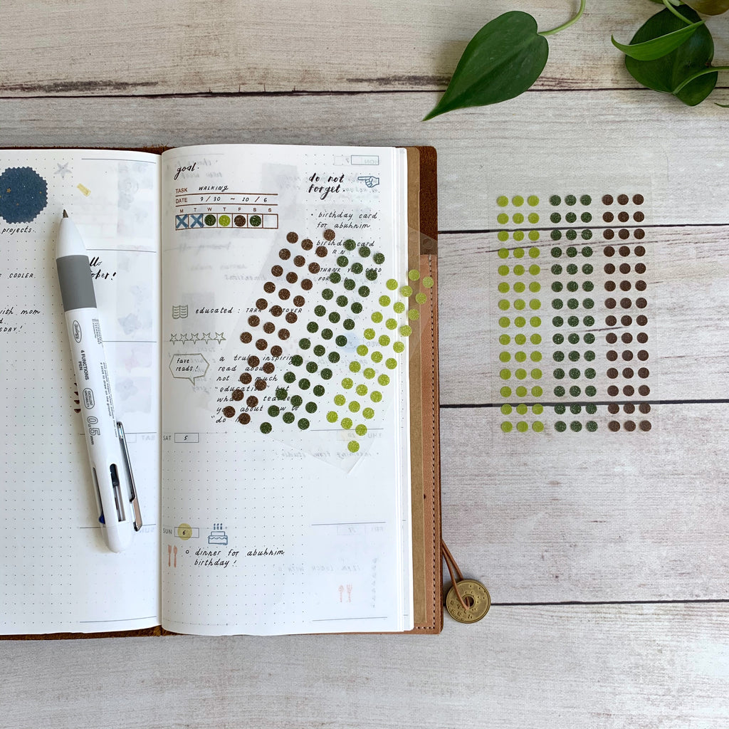 [Stalogy Circle Sticker] Tree – Baum-kuchen