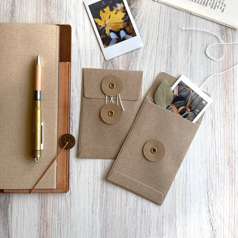 [TRC] Kraft Envelope with String / Small – Baum-kuchen