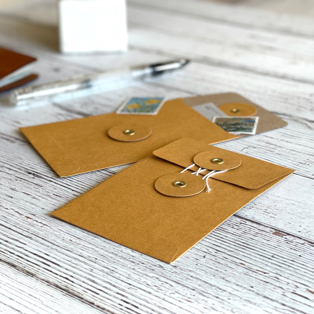 [TRC] Kraft Envelope with String / Small – Baum-kuchen