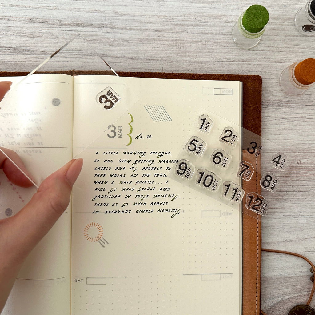 [Mizushima Clear Stamps] Log – Baum-kuchen