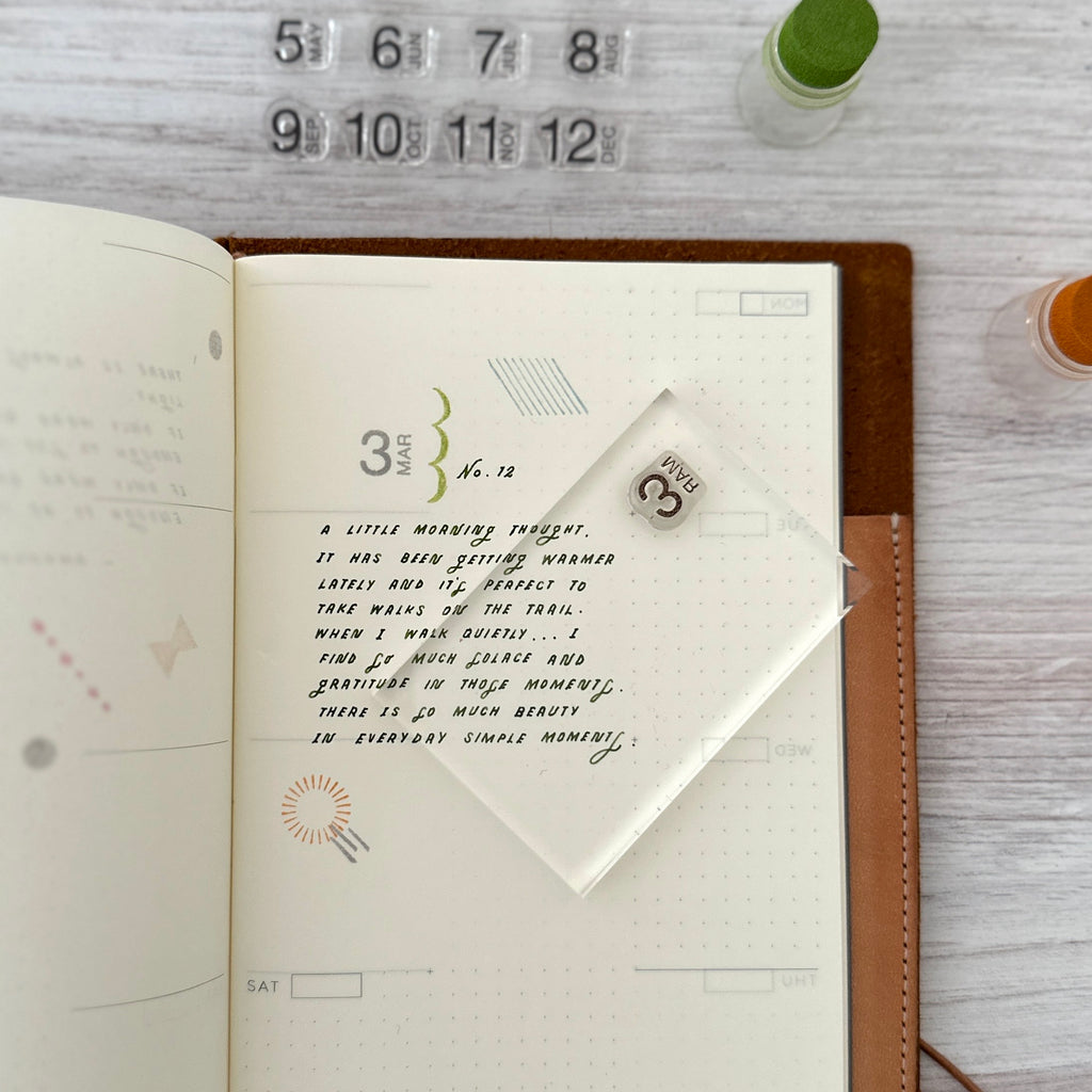 [Mizushima Clear Stamps] Log – Baum-kuchen