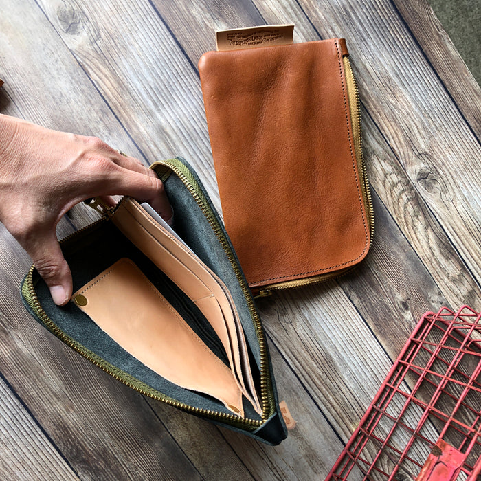 [TSL] Utility Leather Pouch – Baum-kuchen