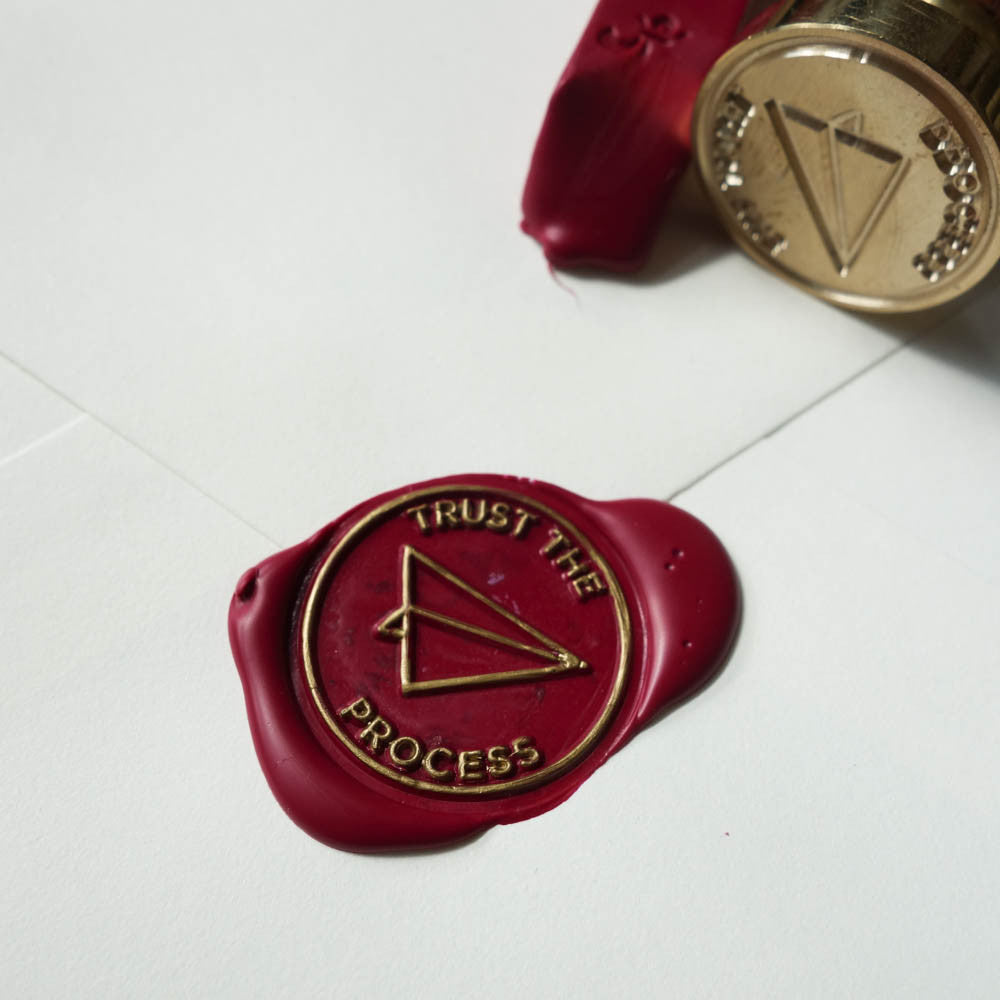 [BK Original Wax Seal] Trust the Process – Baum-kuchen